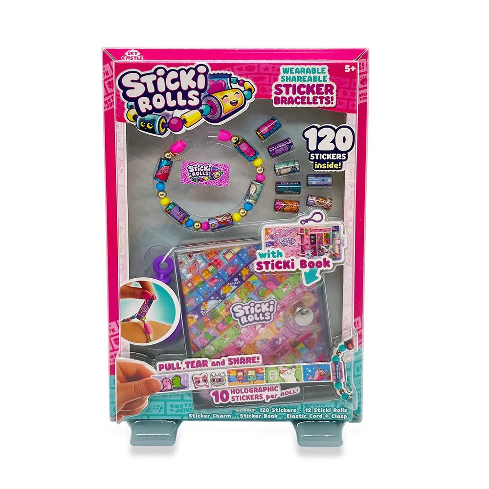 Famosa Sticki Rolls Book Pack Multicolor | Kidinn