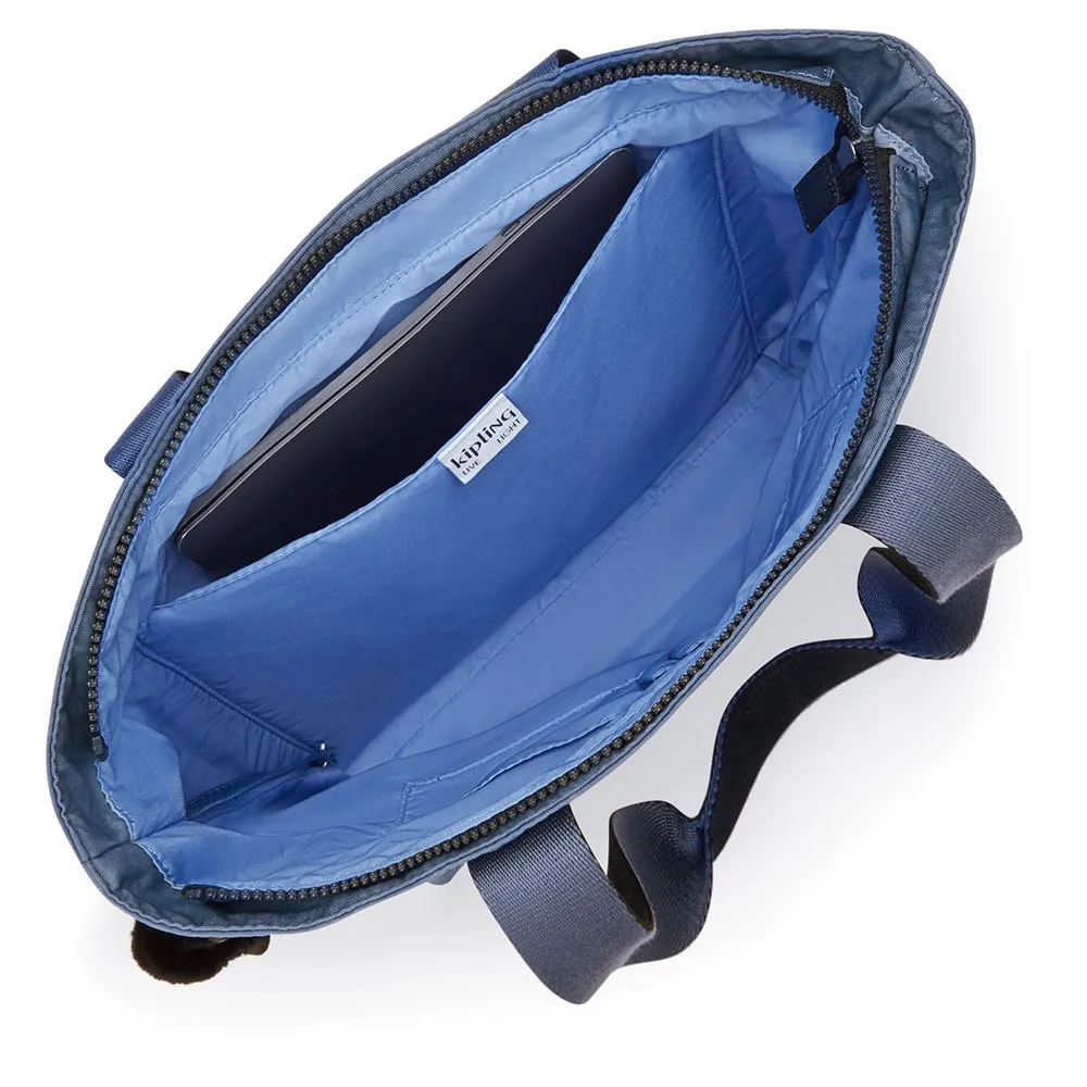 Kipling Hanifa 18.5L bag Blue | Dressinn