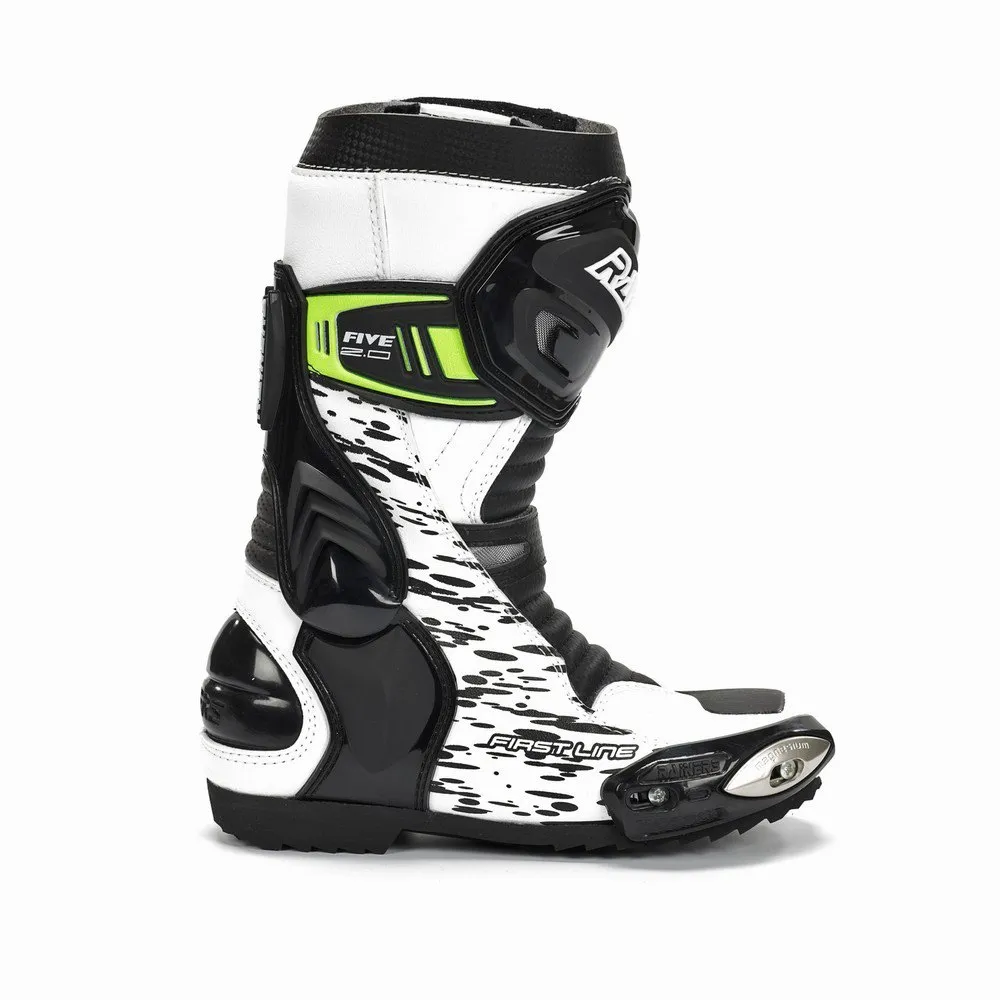 Rainers Five 2 racing boots Black | Motardinn