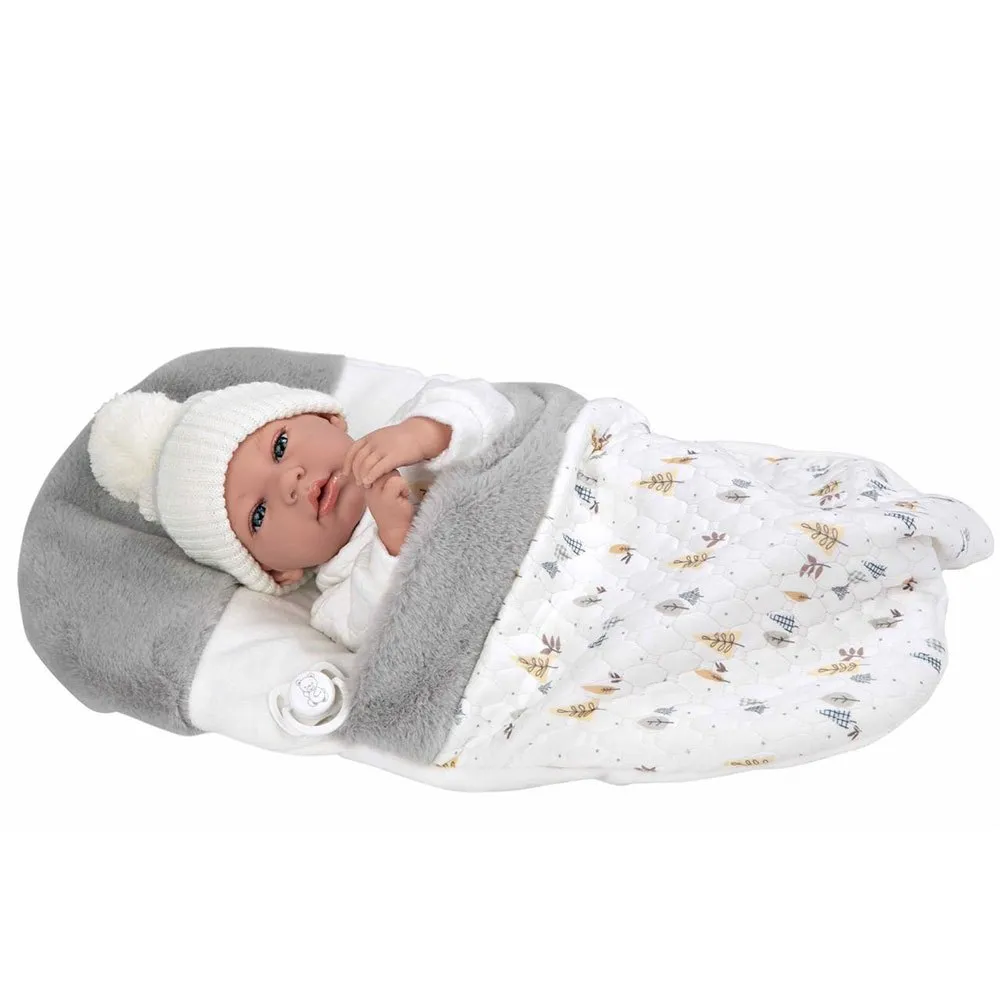 Arias Elegance Andie With Bag baby doll 40 cm Clear | Kidinn