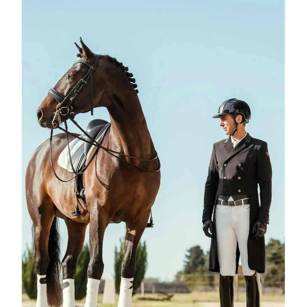 Horse pilot Long tailcoat Black | Horse Riding