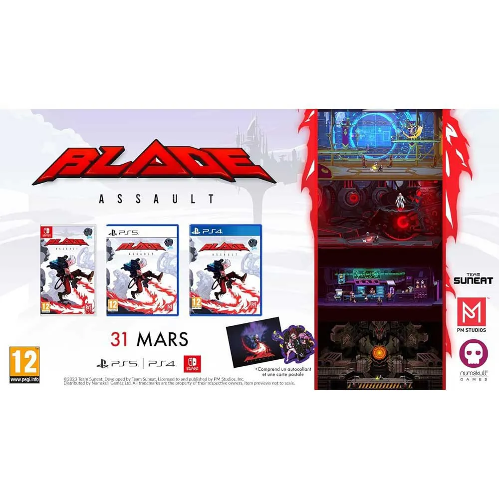 Nintendo Blade Assault Clear | Techinn