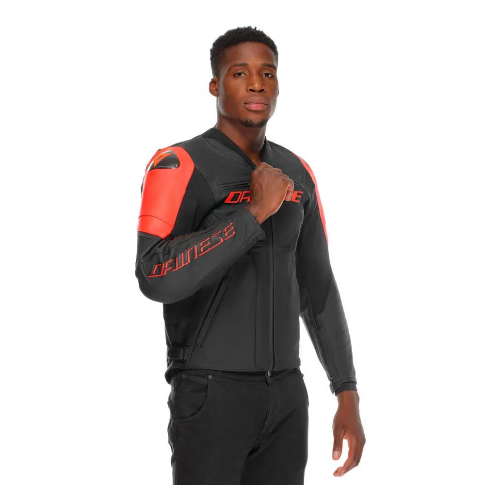 Dainese Racing 5 leather jacket Black | Motardinn
