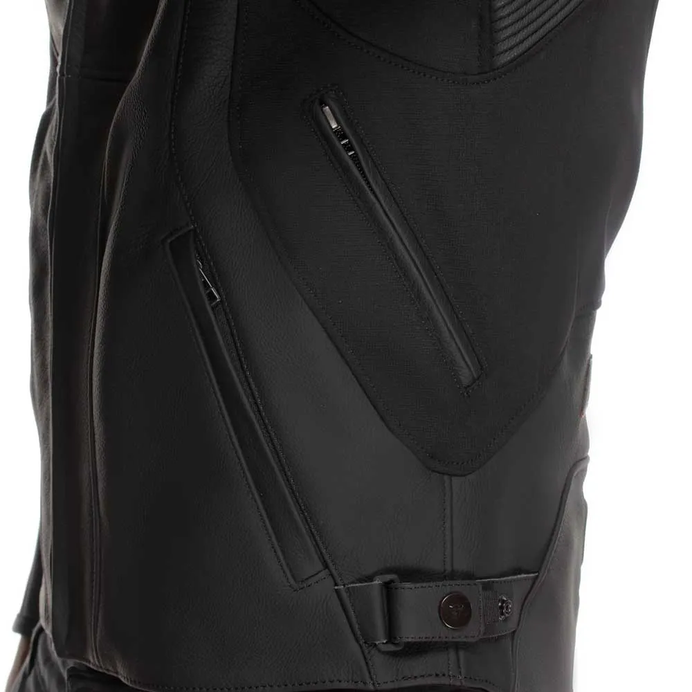 Dainese Racing 5 leather jacket Black | Motardinn