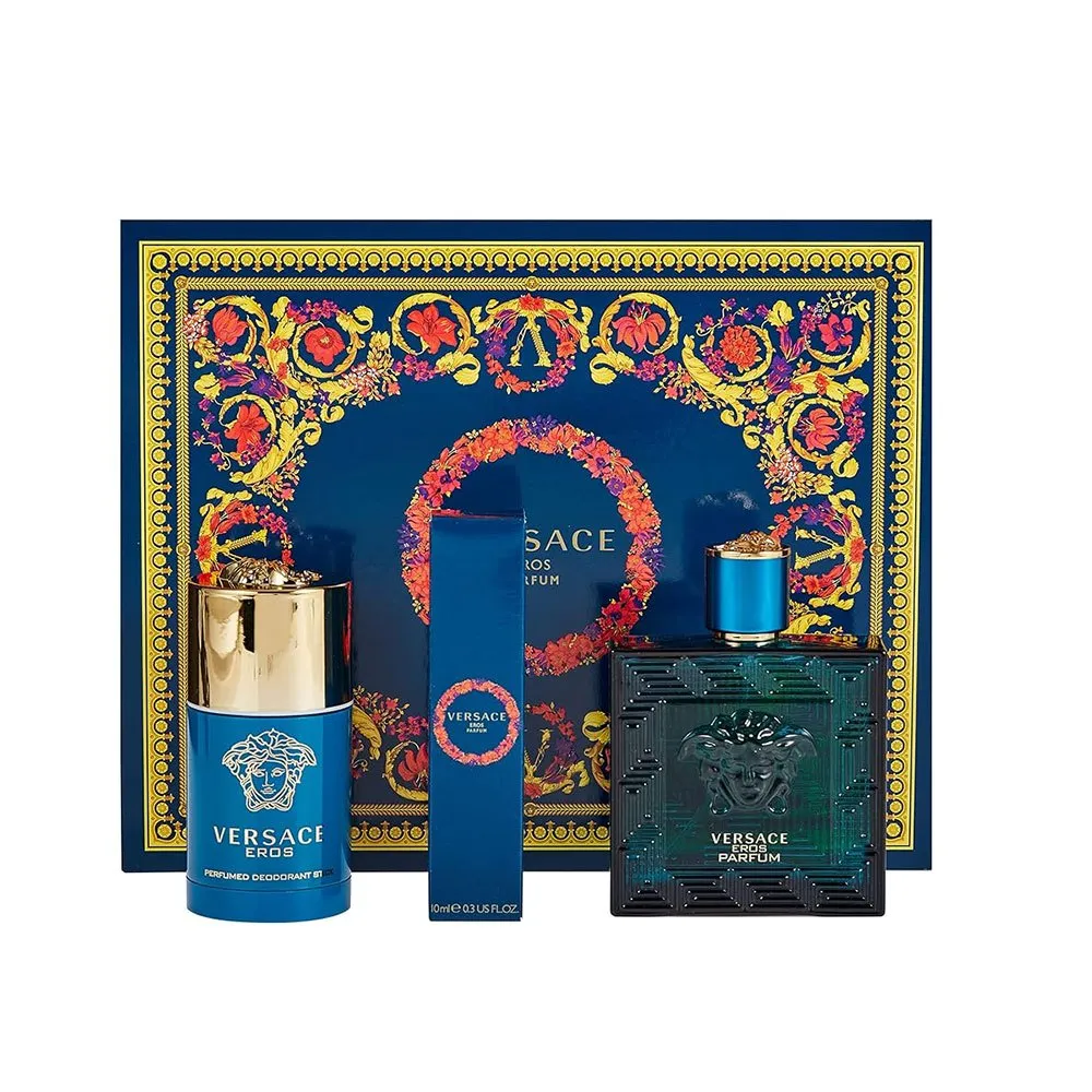 Versace Set Eros 110ml eau de parfum Golden | Dressinn