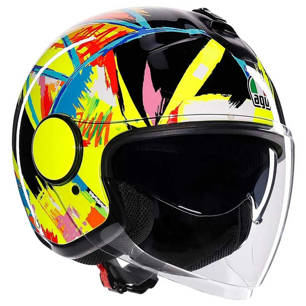 AGV Eteres jethelm Gelb | Motardinn