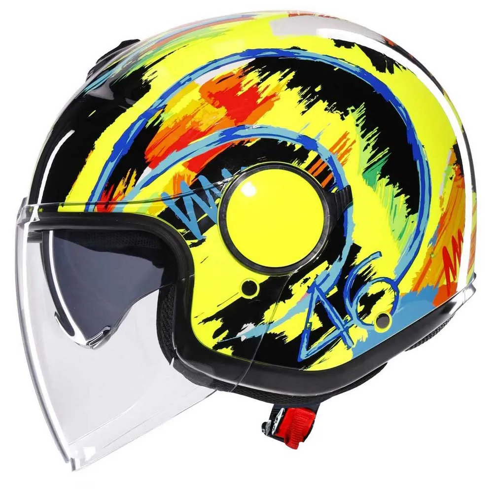 AGV Eteres jethelm Gelb | Motardinn