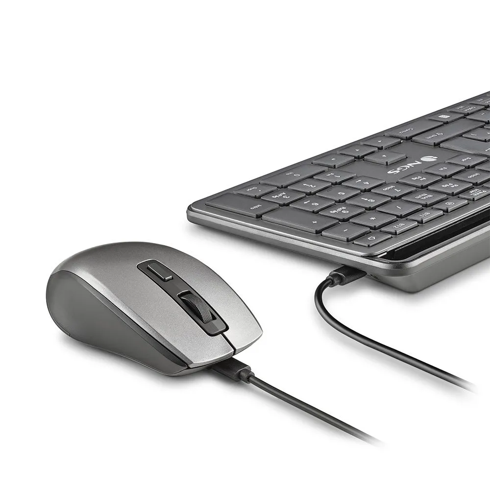 NGS Eclipsekit wireless keyboard and mouse Black | Techinn