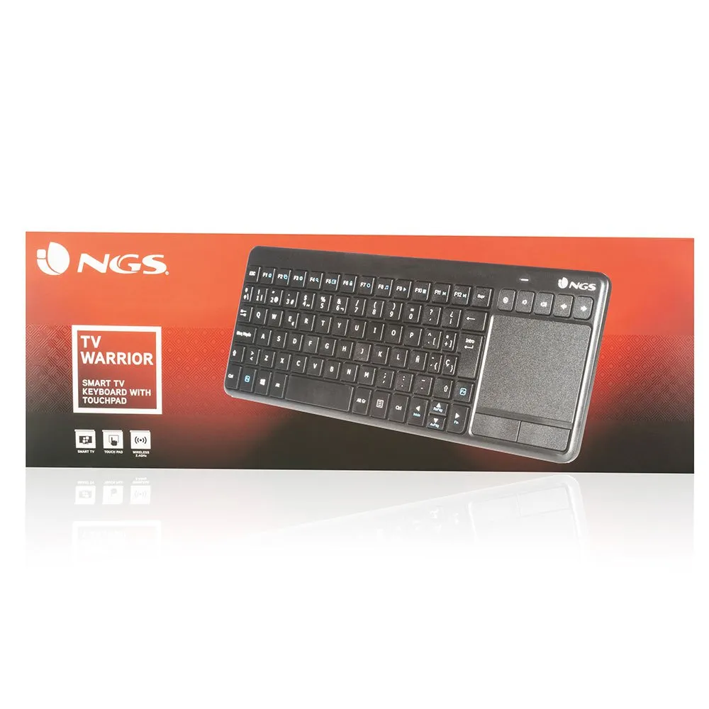 NGS TVWARRIORF wireless keyboard Black | Techinn