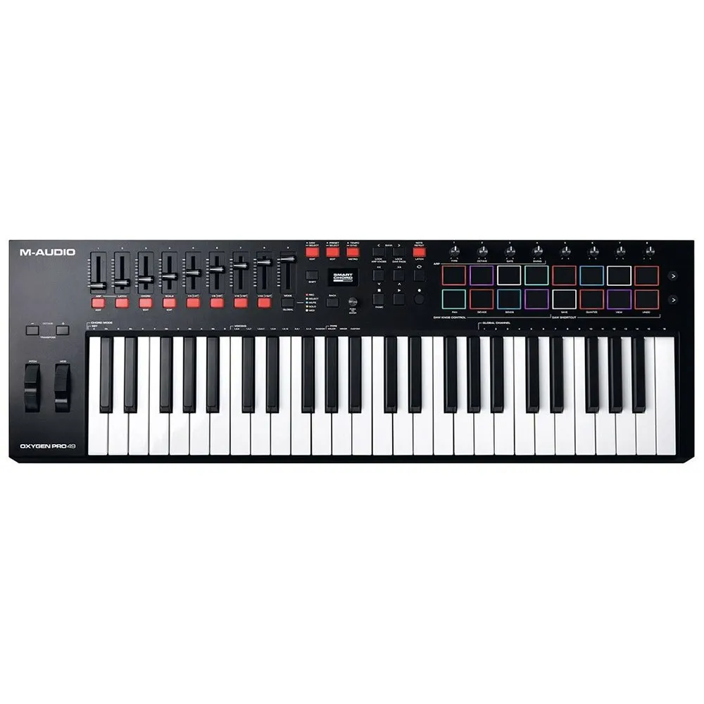M-audio Oxygen Pro 49 midi controller | Techinn