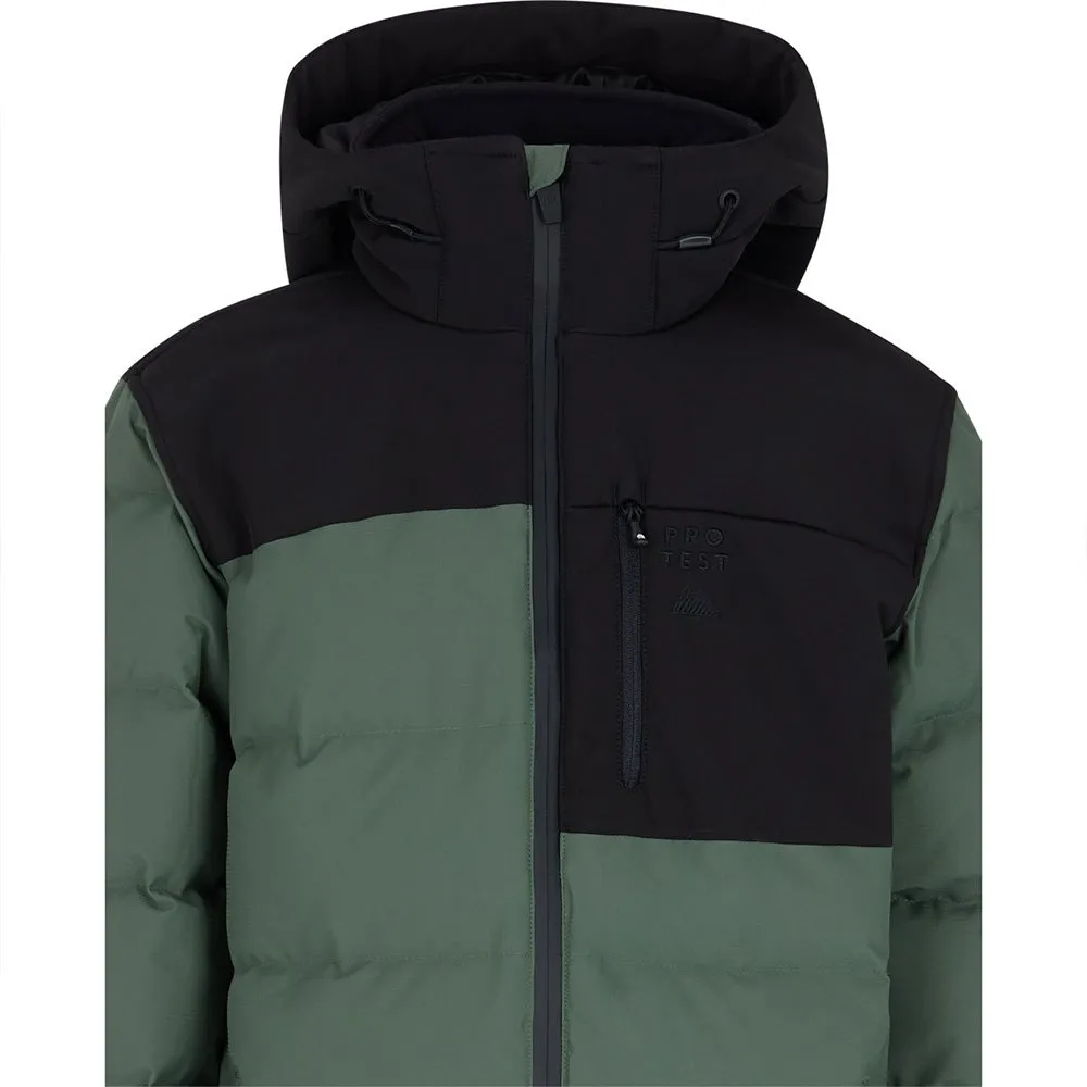 Protest Devun jacket Green | Snowinn