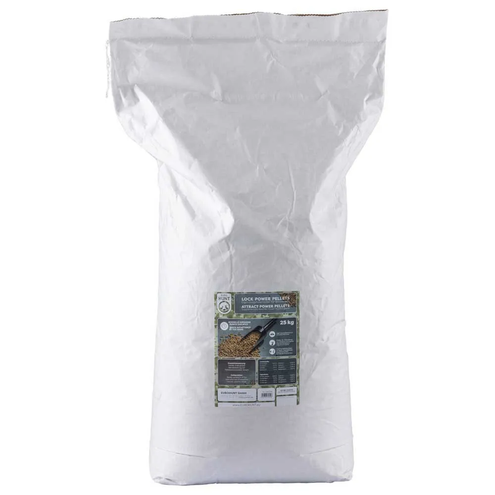Eurohunt Power Lock 25kg sesame pellets | Hunting