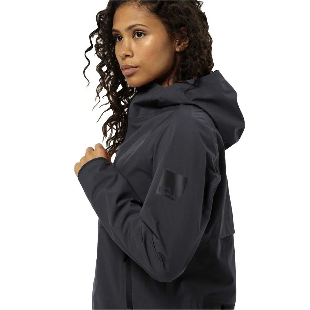 Jack wolfskin Commute Mono jacket Black | Trekkinn