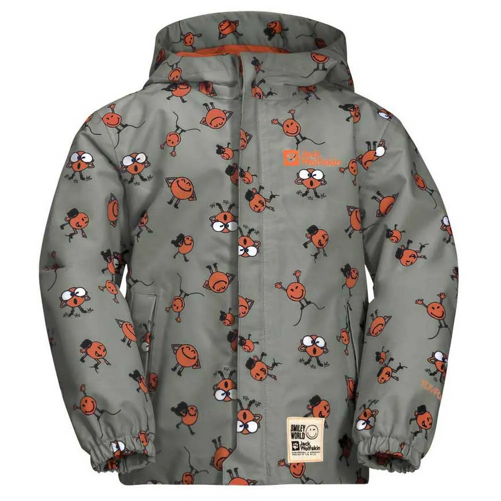 Jack wolfskin Smileyworld 2L Aop jacket Multicolor | Trekkinn