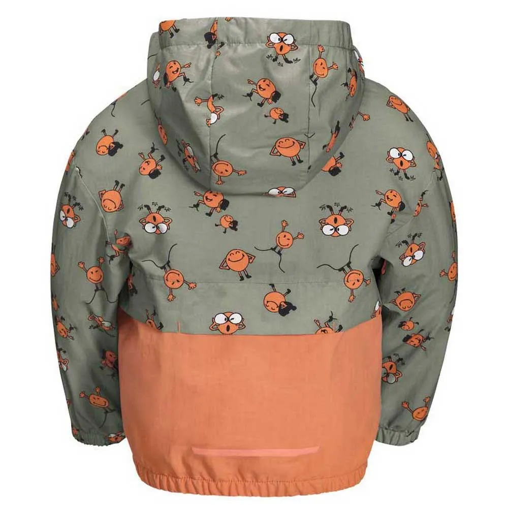 Jack wolfskin Smileyworld Aop jacket Grey | Trekkinn