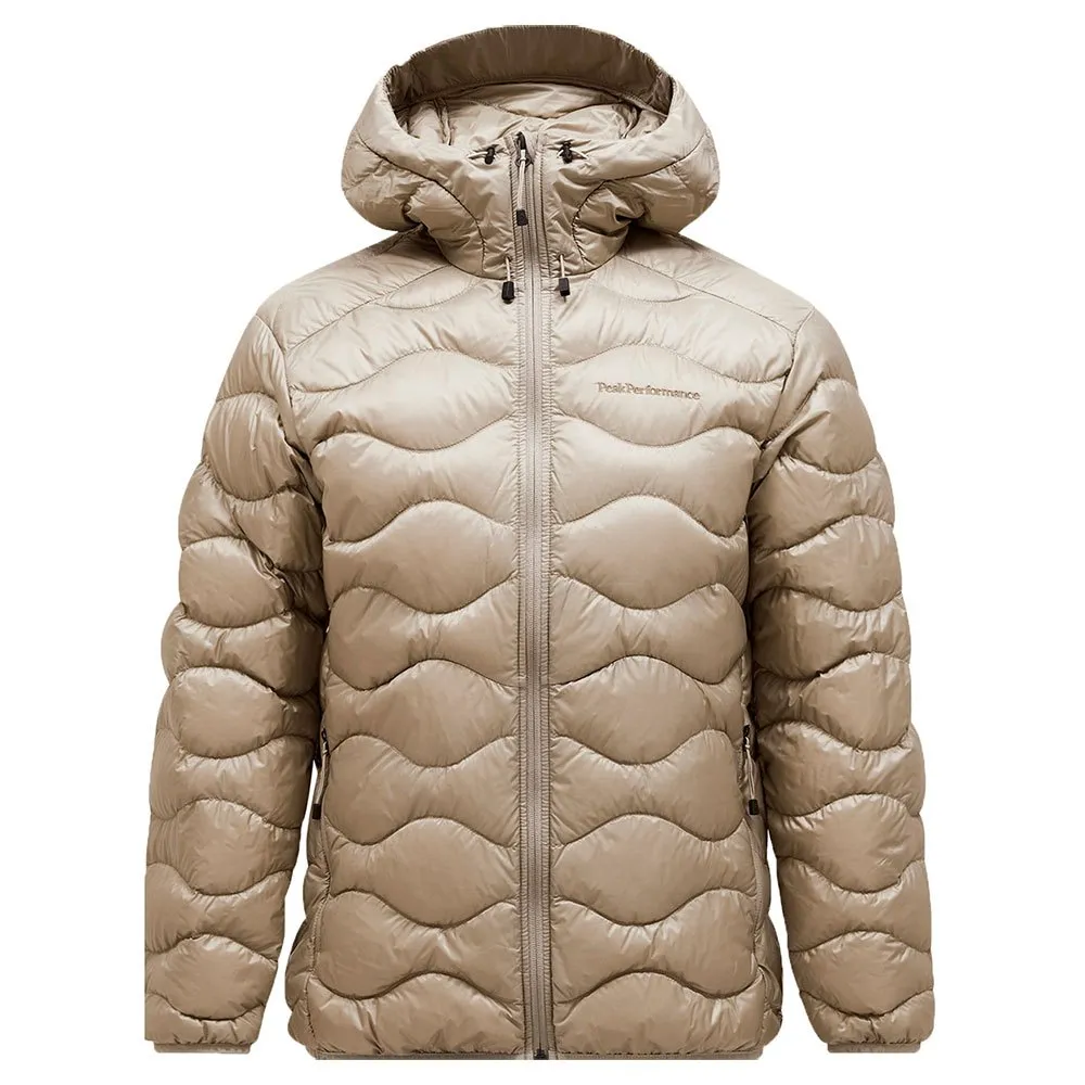 Peak performance Helium Down jacka Beige | Trekkinn