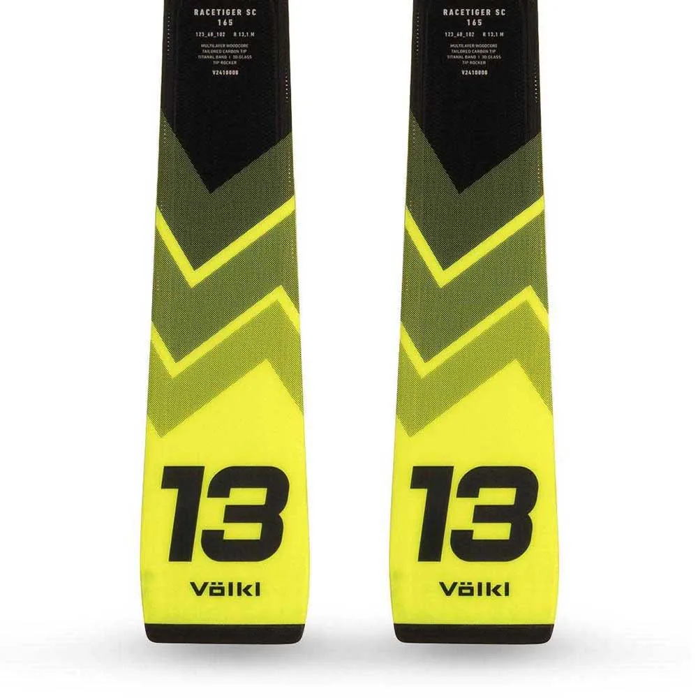 Völkl Racetiger Sc Yellow+Vmotion11 Gw アルペンスキーパック 黄| Snowinn