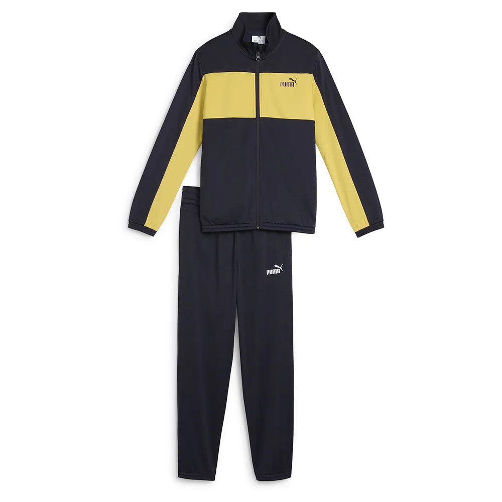 Puma Poly Colorblock tracksuit Black | Dressinn