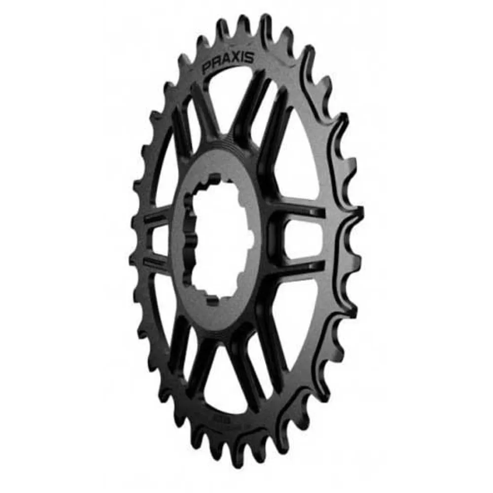 Praxis Wave 1x Direct Mount chainring, Silver | Bikeinn