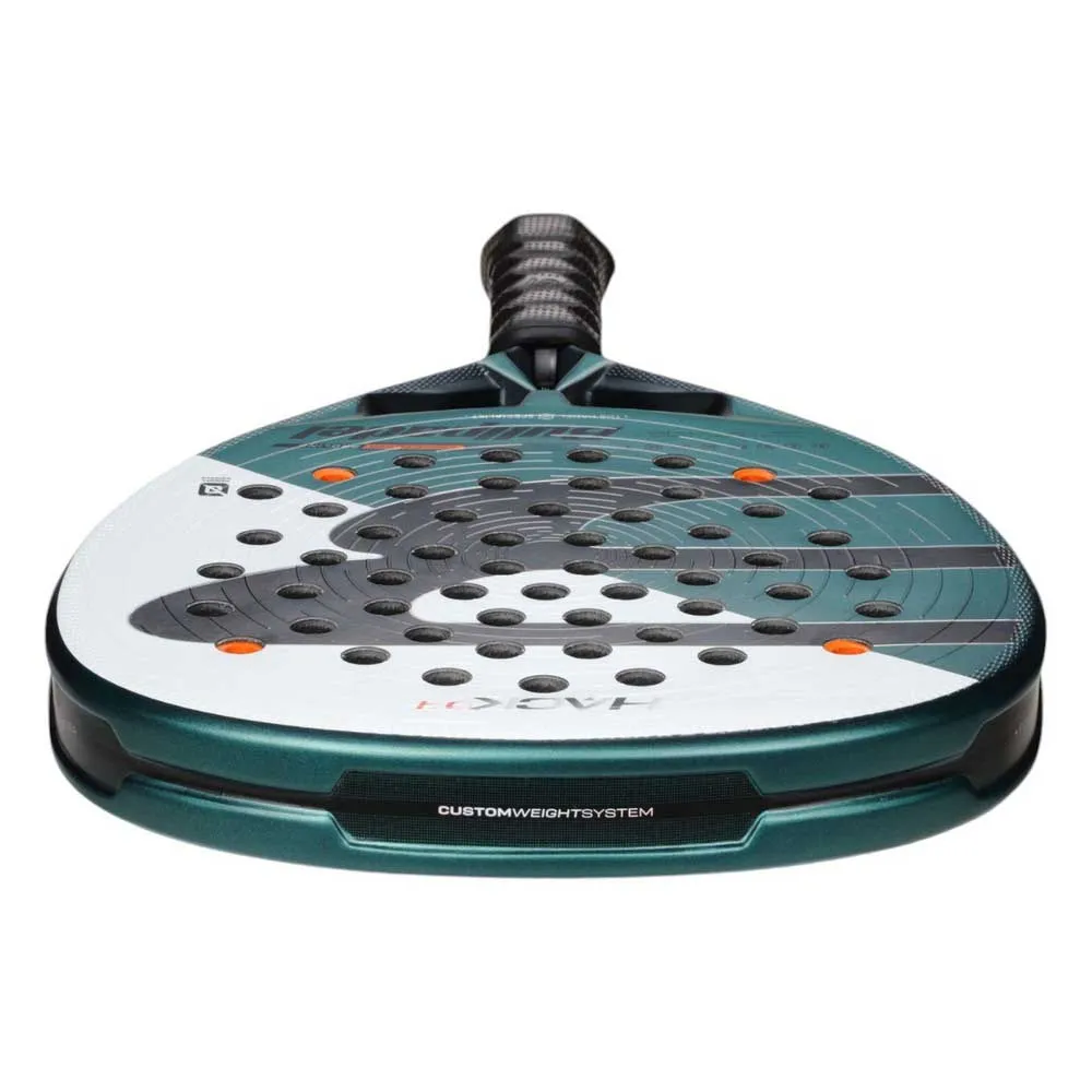 Bullpadel Hack 04 2025 padel racket Silver | Smashinn