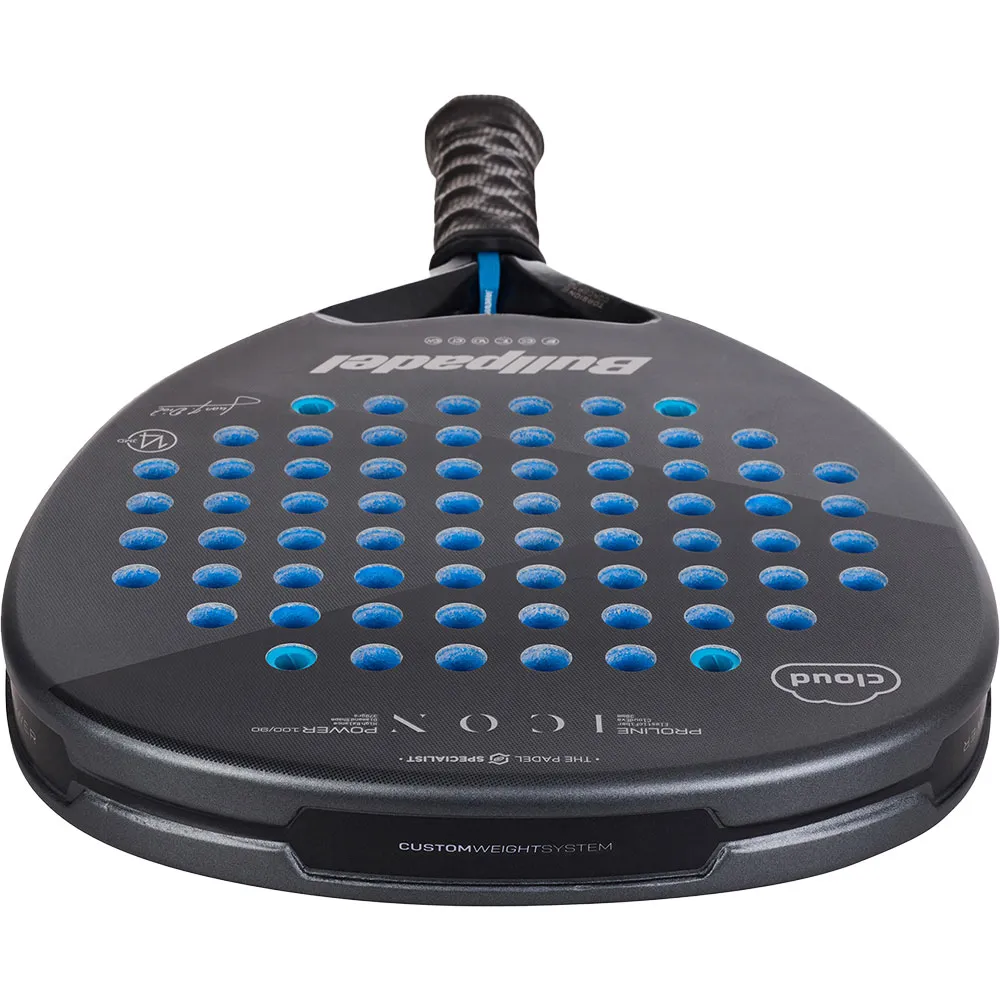 Bullpadel Pala de pádel Icon cloud 2025 Plateado | Smashinn