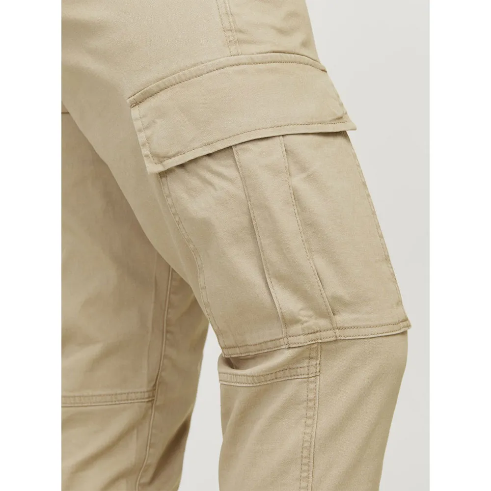 Jj rebel Michael Slim Show cargo pants Beige | Dressinn