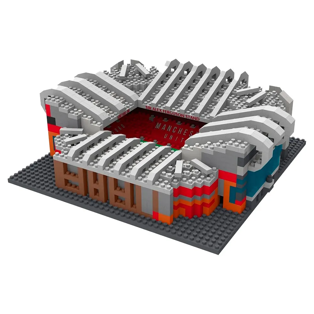 Team merchandise Quebra-cabeça Manchester United 3D Mini BRXLZ stadium ...