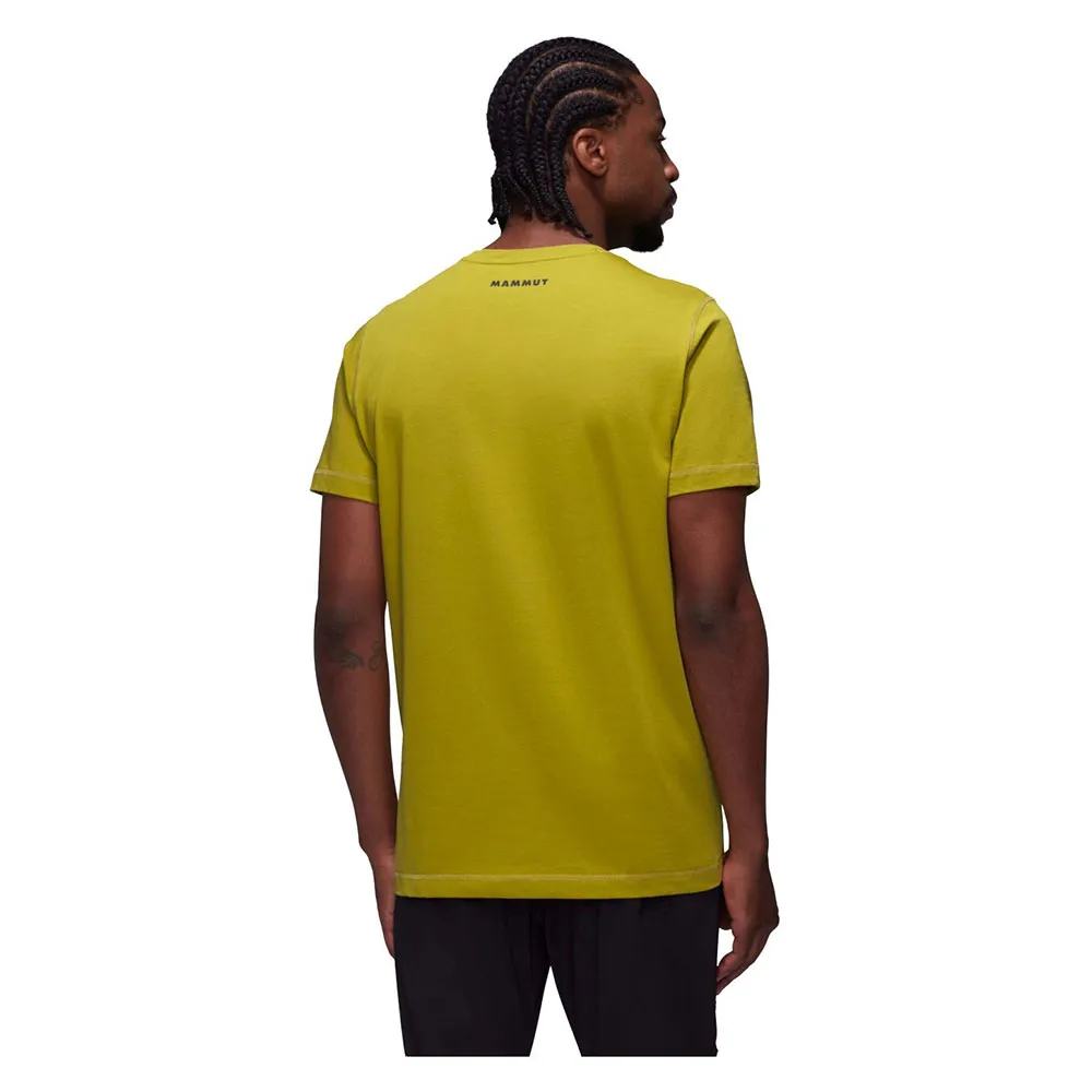 Mammut Core Lines 半袖Tシャツ 黄 | Trekkinn