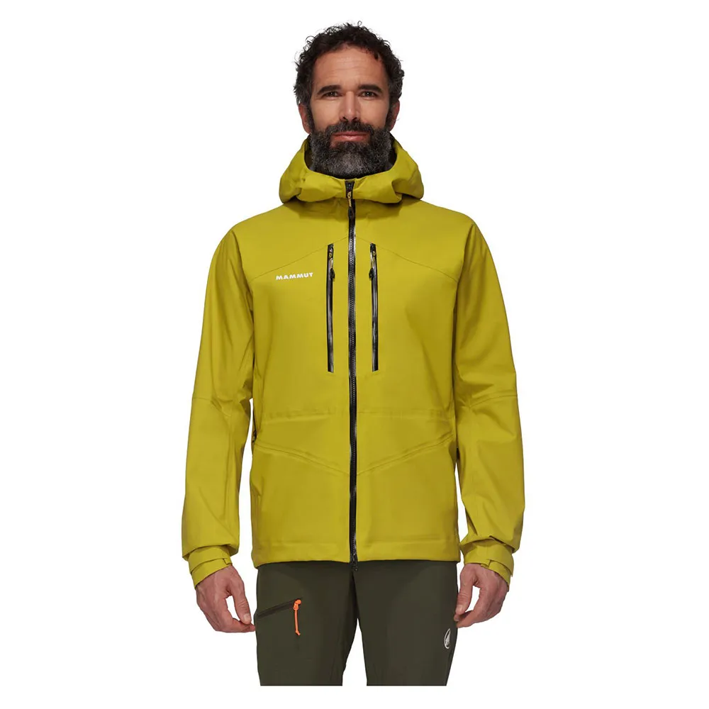 Mammut Taiss Hardshell jacket Yellow | Trekkinn