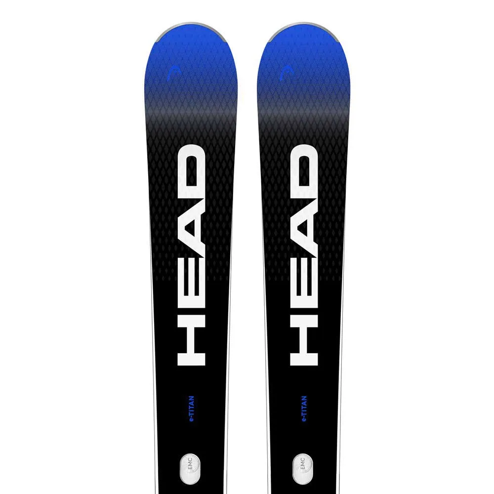 Head Supershape e-Titan + Prot. PR 13 GW alpine skis Black| Snowinn