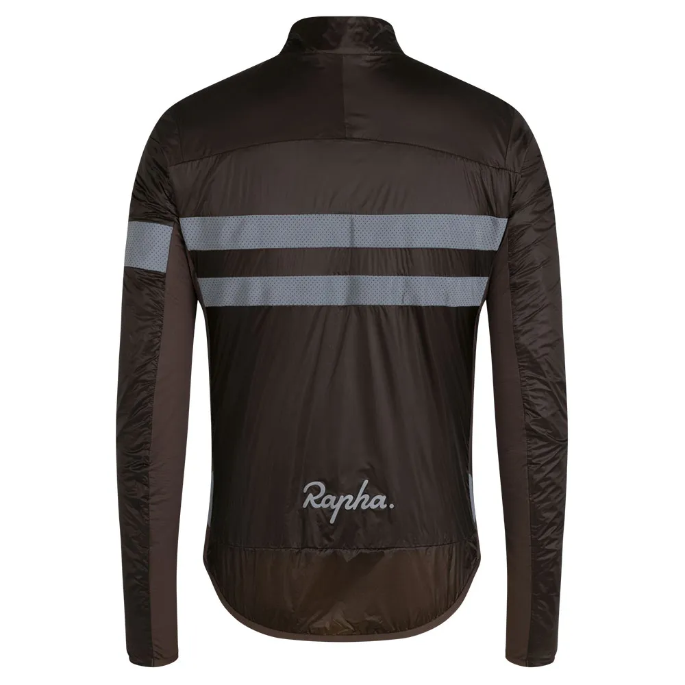 Rapha Brevet Insulated jacket, Brown | Bikeinn