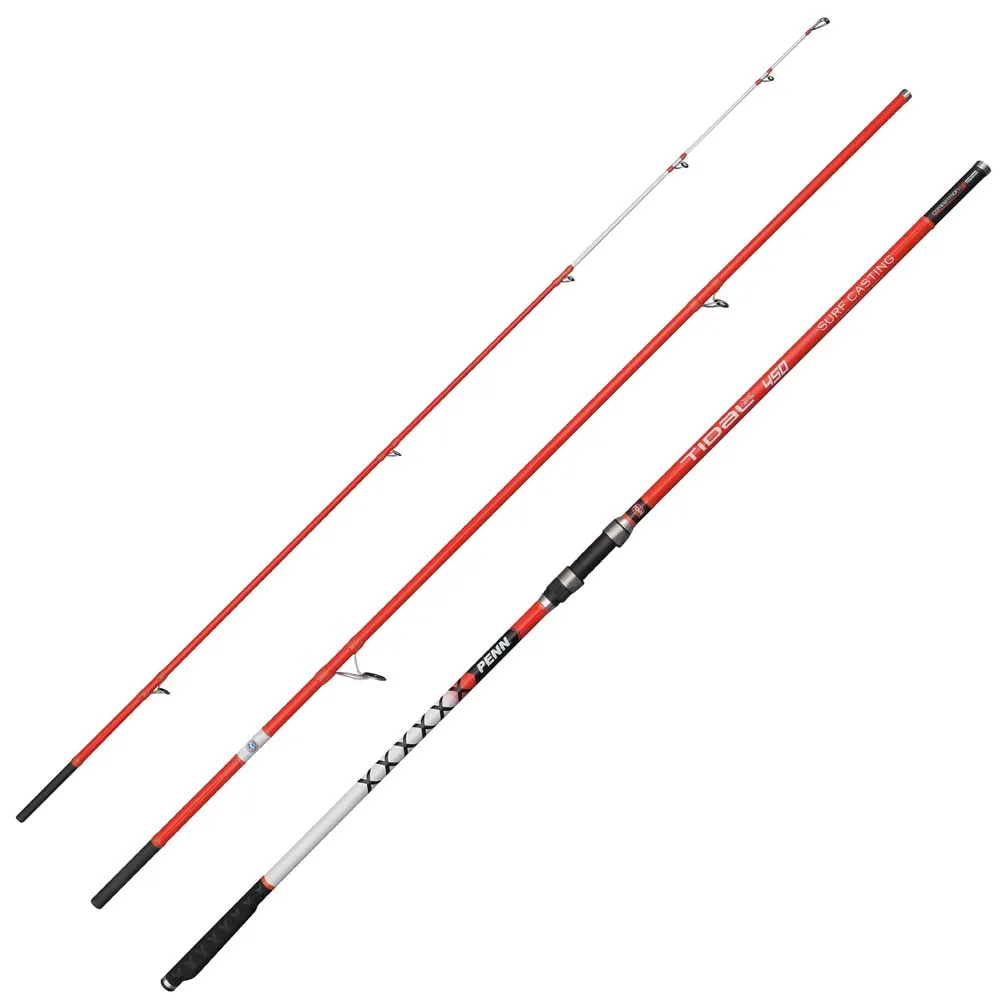 PENN Tidal X K-Solid Carbon surfcasting rod Silver | Waveinn