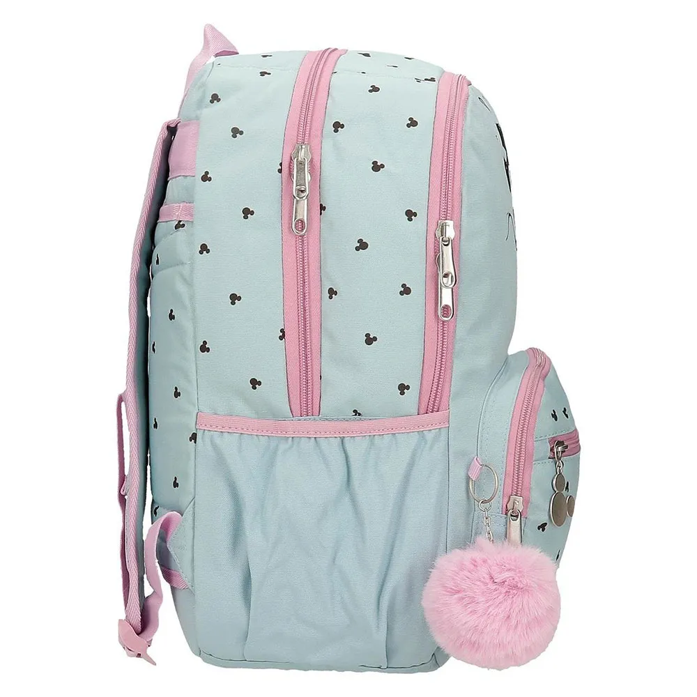 Disney Mickey Y Minnie Kisses junior backpack Blue | Dressinn