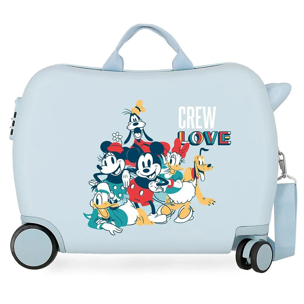 Disney Mickey Crew Love 34L trolley bag Blue | Dressinn