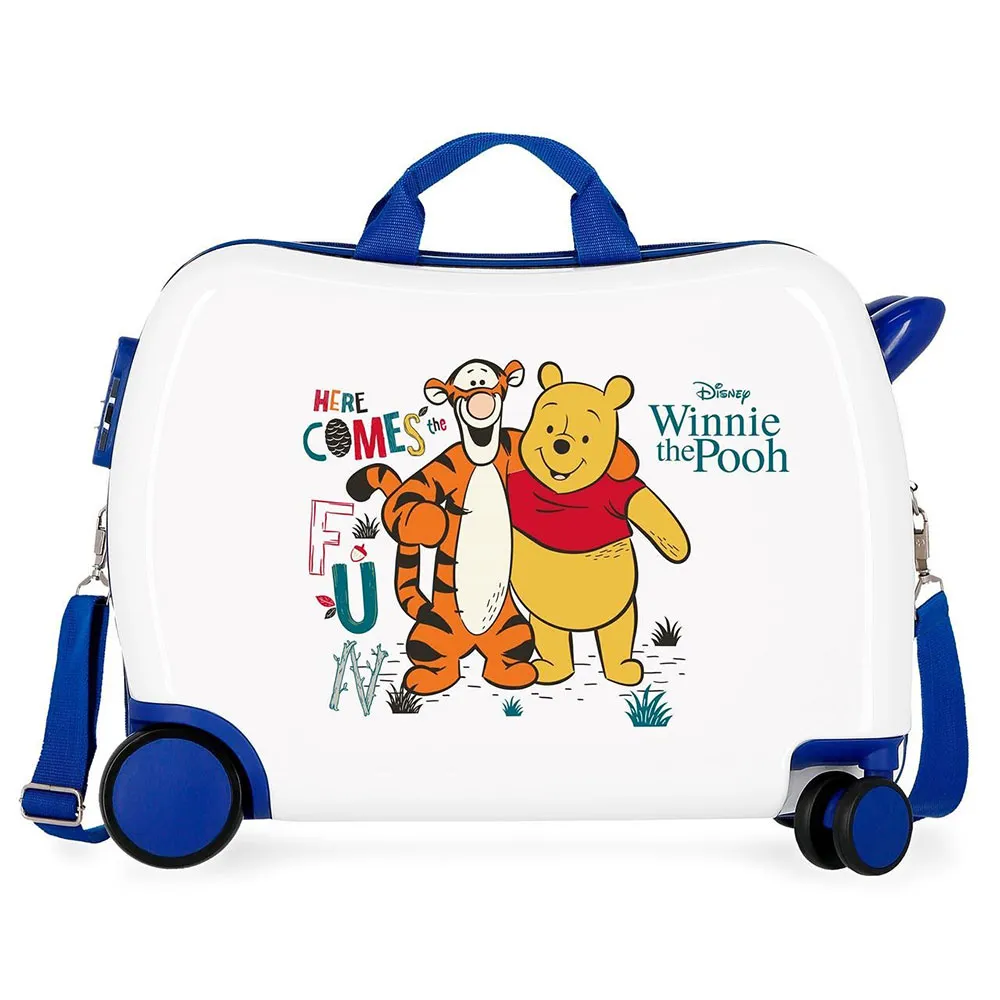 Disney Maleta trolley Winnie & Tigger 34L Blanco | Dressinn