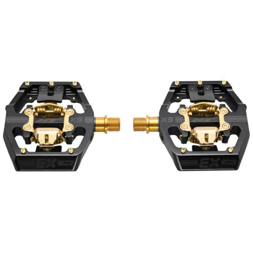 Ht components X3 Titanium Limited Edition pedals, Golden | Bikeinn