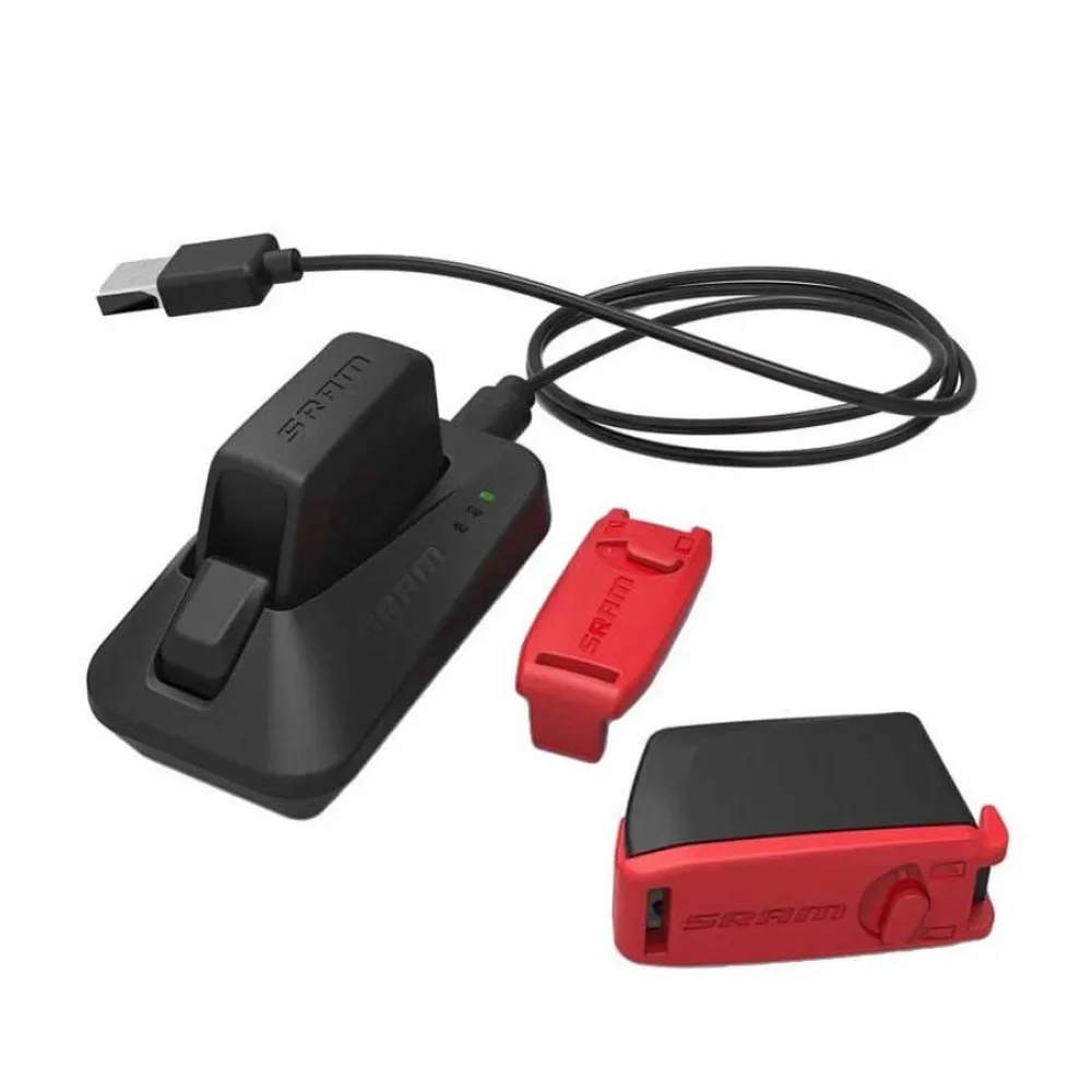 Sram AXS and 2 batteries charger, Red | Bikeinn