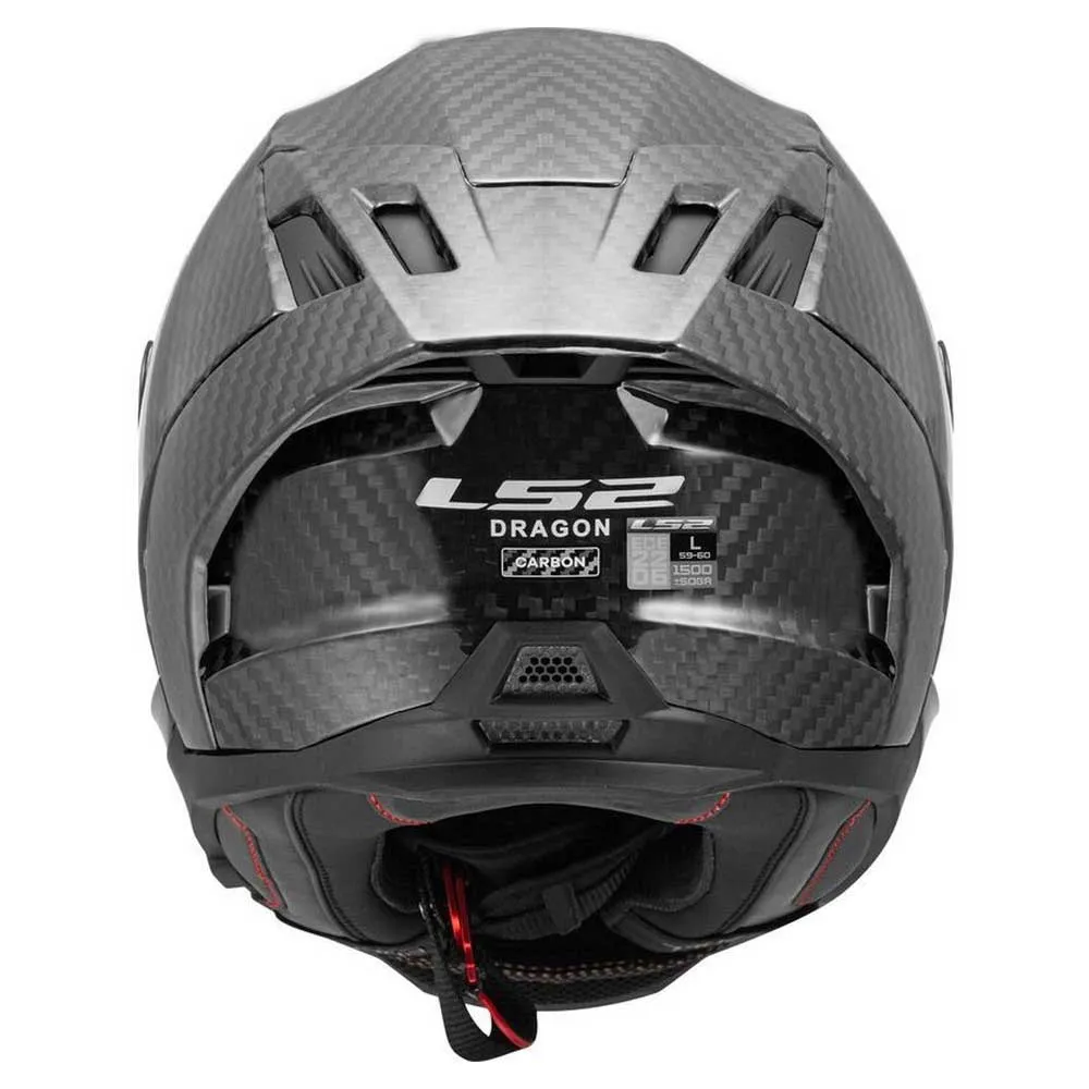 LS2 FF807 Dragon full face helmet Black | Motardinn