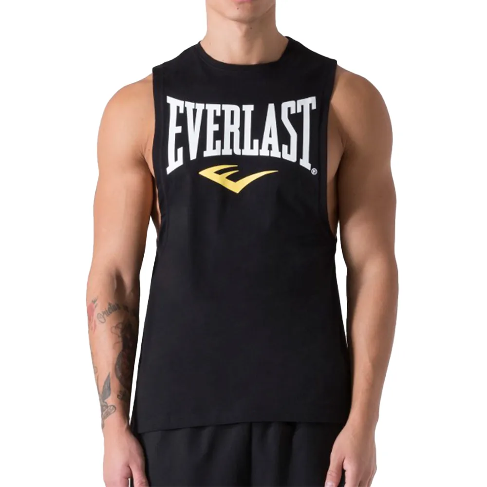 Everlast Logo sleeveless T-shirt Black | Traininn