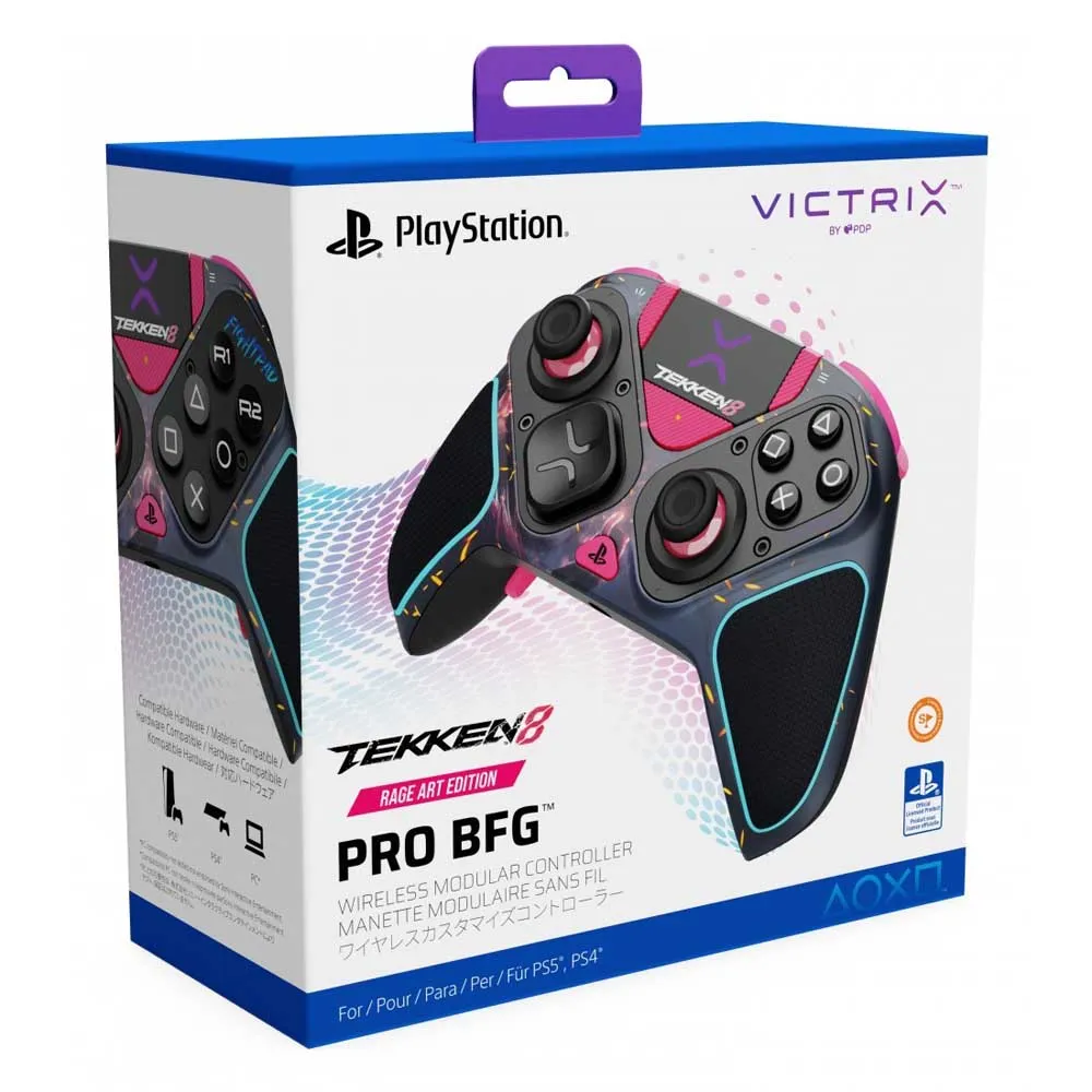 PDP Pro BFG Wireless Controller Tekken 8 Rage A wireless controller ...