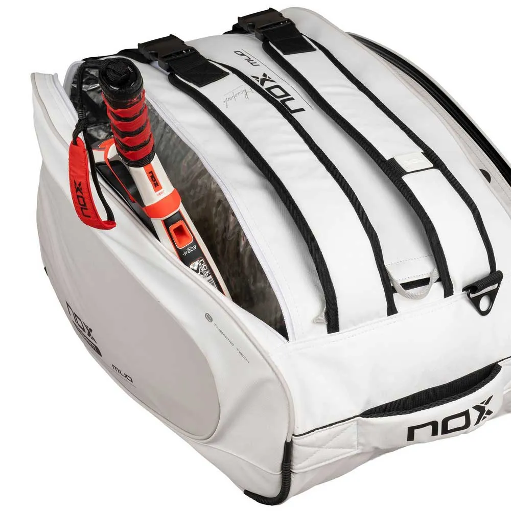 Nox Ml10 team padel racket bag White | Smashinn
