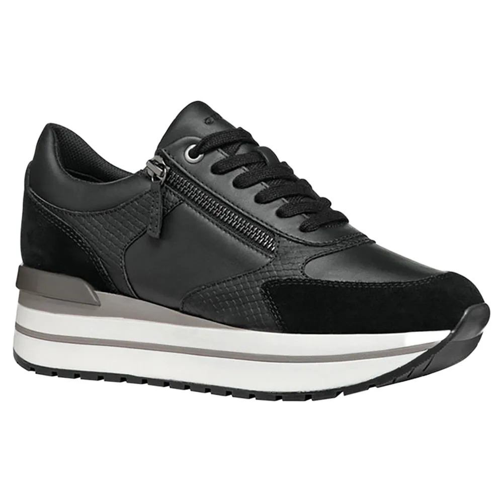 Geox New Kency trainers Black | Dressinn