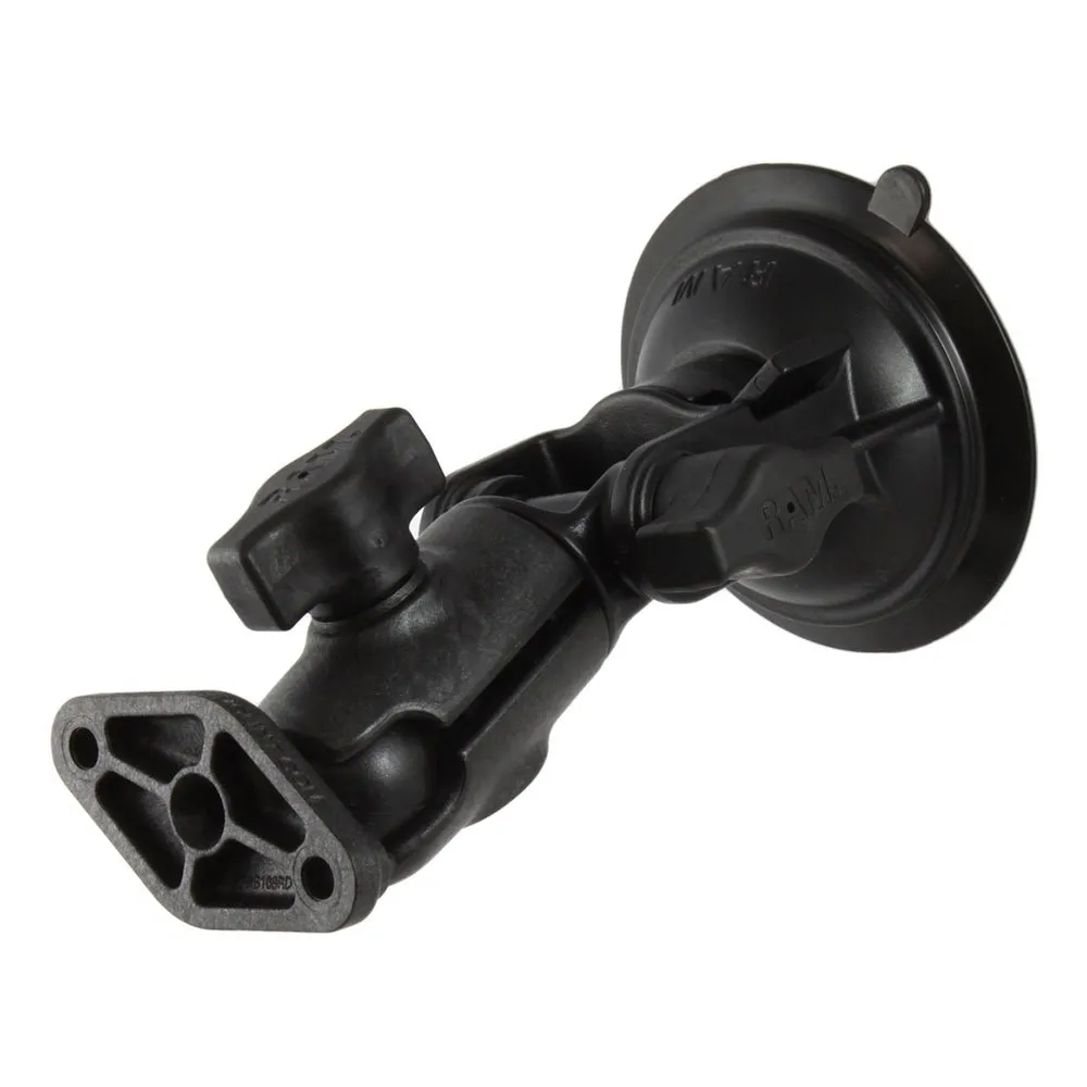 Ram mounts Twist Lock Composite suction cup mount | Motardinn