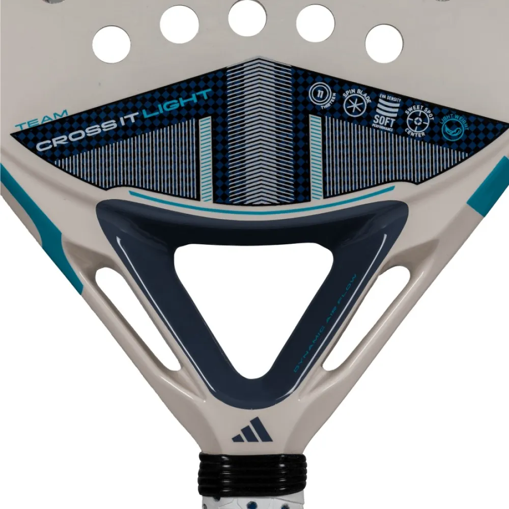 adidas Cross it team light 2025 padel racket Silver | Smashinn