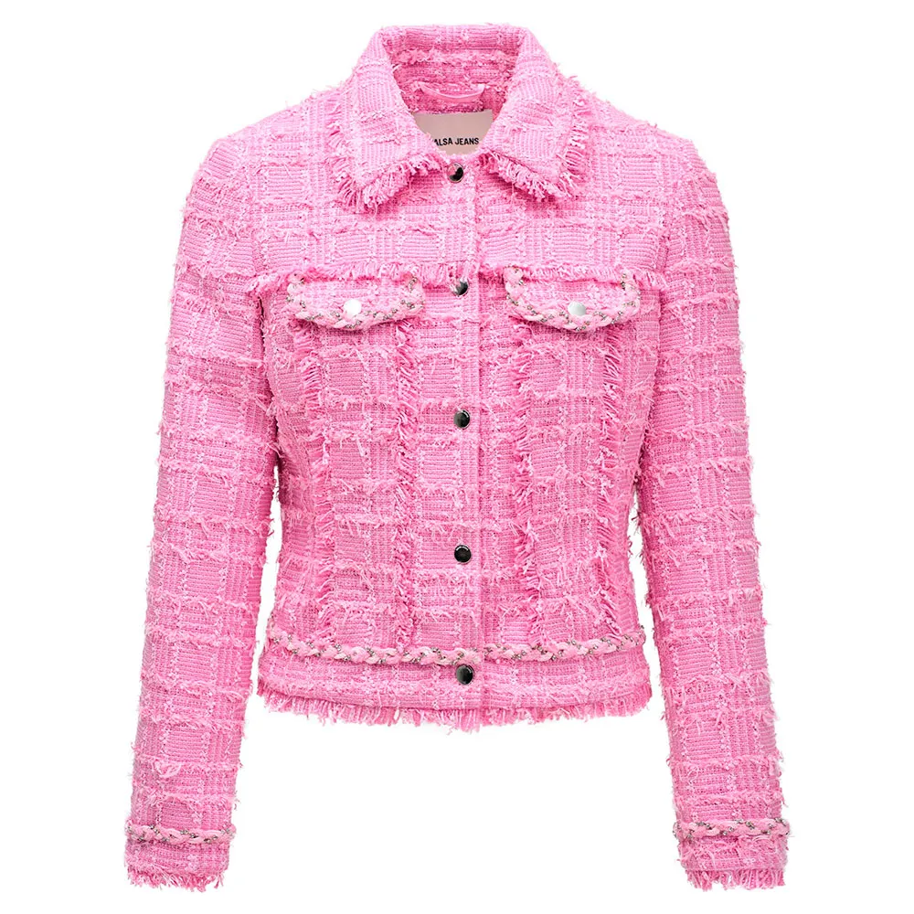 Salsa jeans Tweed jacket Pink | Dressinn