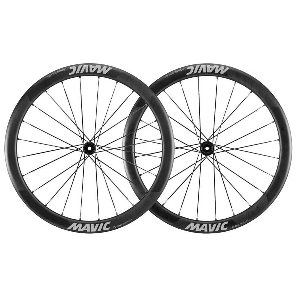 Mavic Cosmic SLR 45 CL Disc Tubeless road wheel set, Silver | Bikeinn
