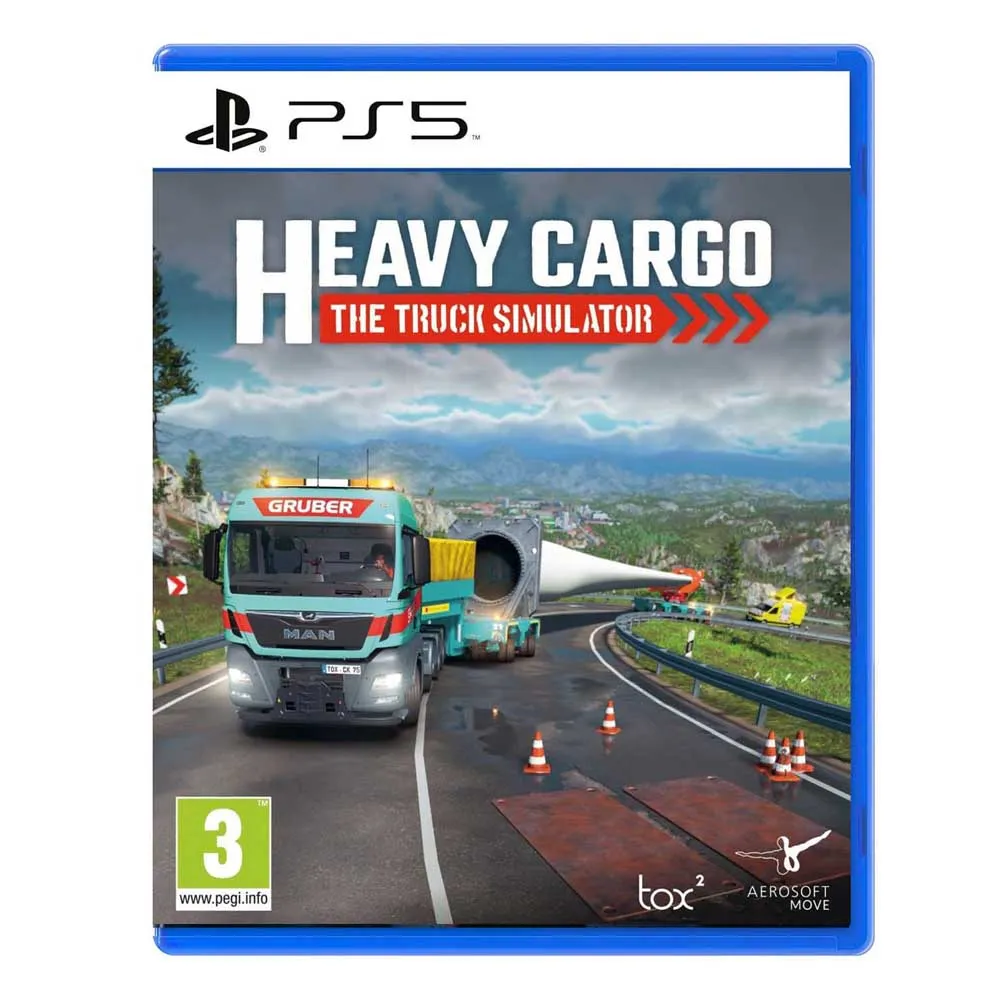 Playstation PS5 Heavy Cargo Simulator Clear | Techinn