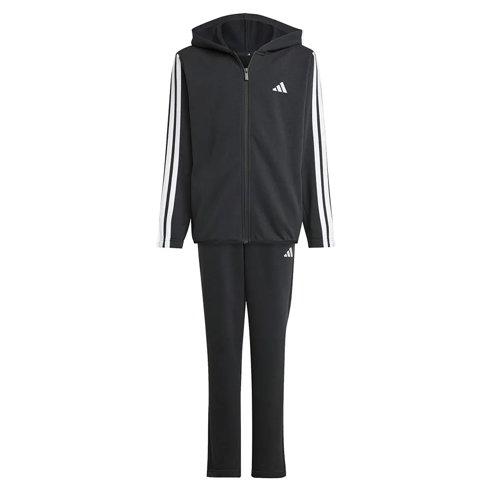 adidas Essentials 3 Stripes tracksuit Black | Dressinn