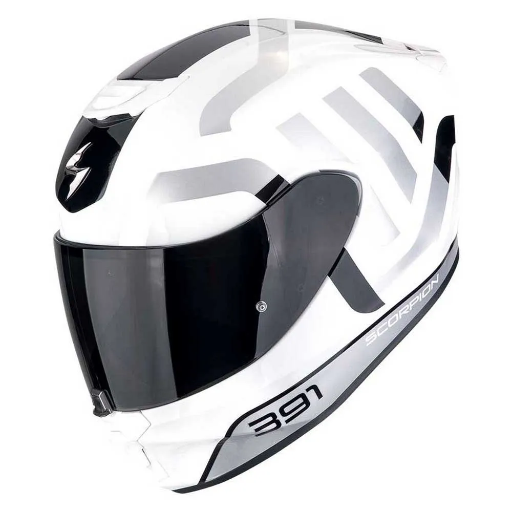 Scorpion EXO-391 Arok full face helmet White | Motardinn
