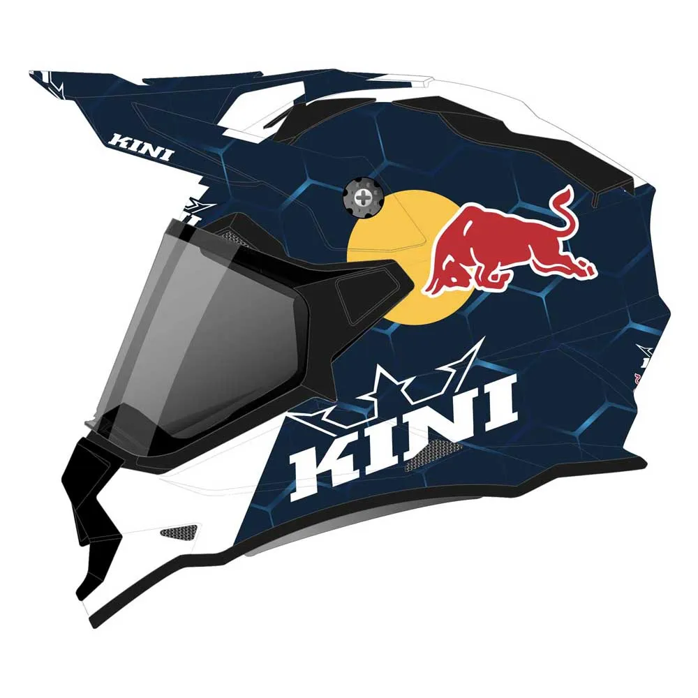 Kini red bull ADV 1.0 full face helmet Blue | Motardinn